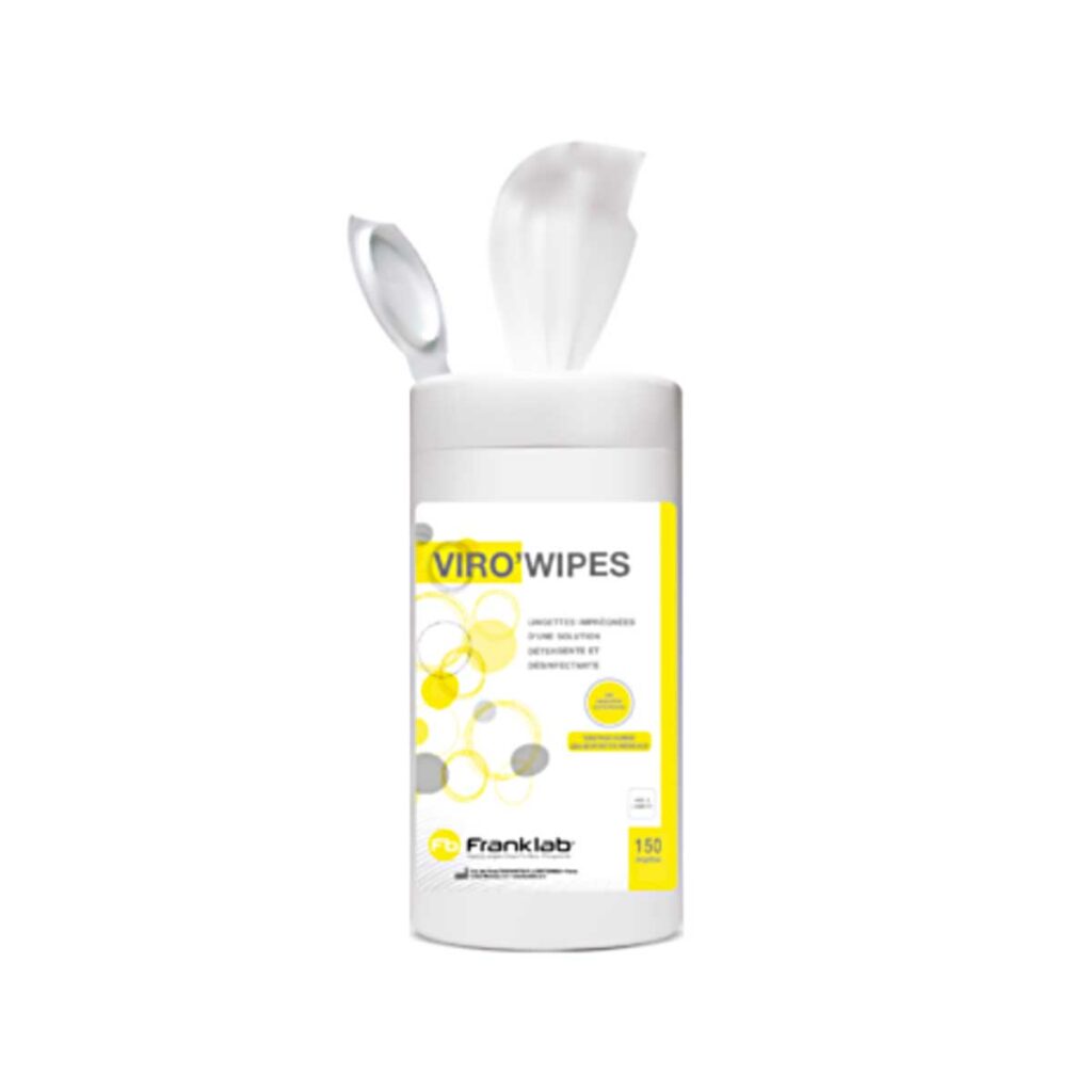 Lingettes pour sondes Viro Wipes, boîte de 150 lingettes x 12 ...